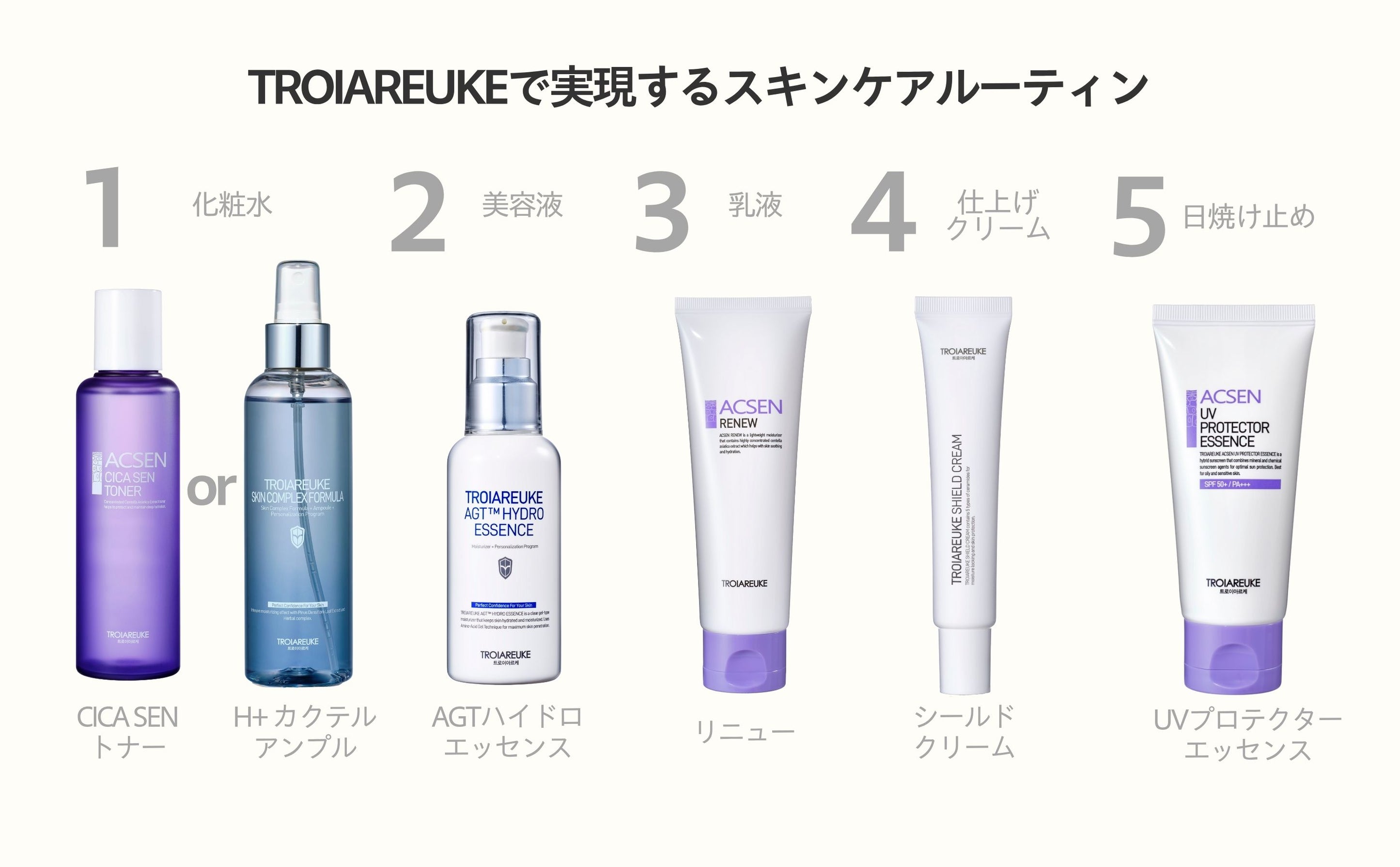 UVプロテクター エッセンス 50ml – TROIAREUKE｜トロイアルケ